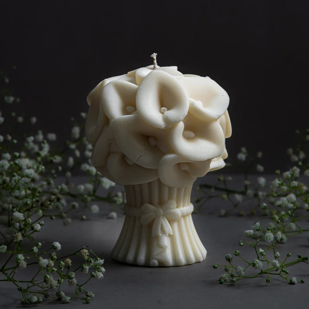 Floral Bouquet - Peace Lily | Ignite Candle Bar Hyderabad